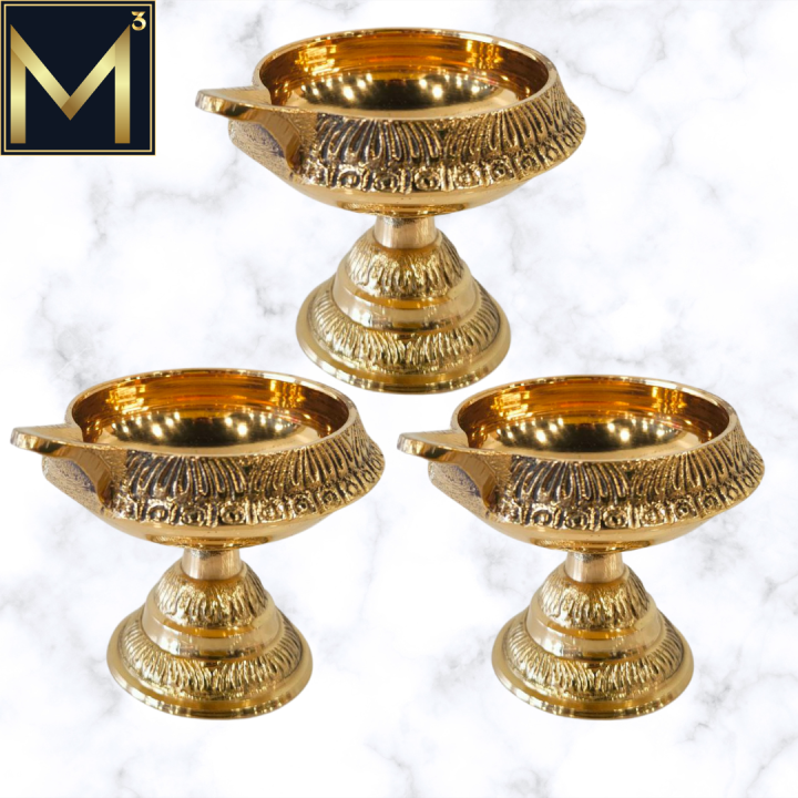 Brass Kubera Vilakku Stand/ Deepam/ Oil Lamp/ Kubera Vilakku/ Vilakku ...