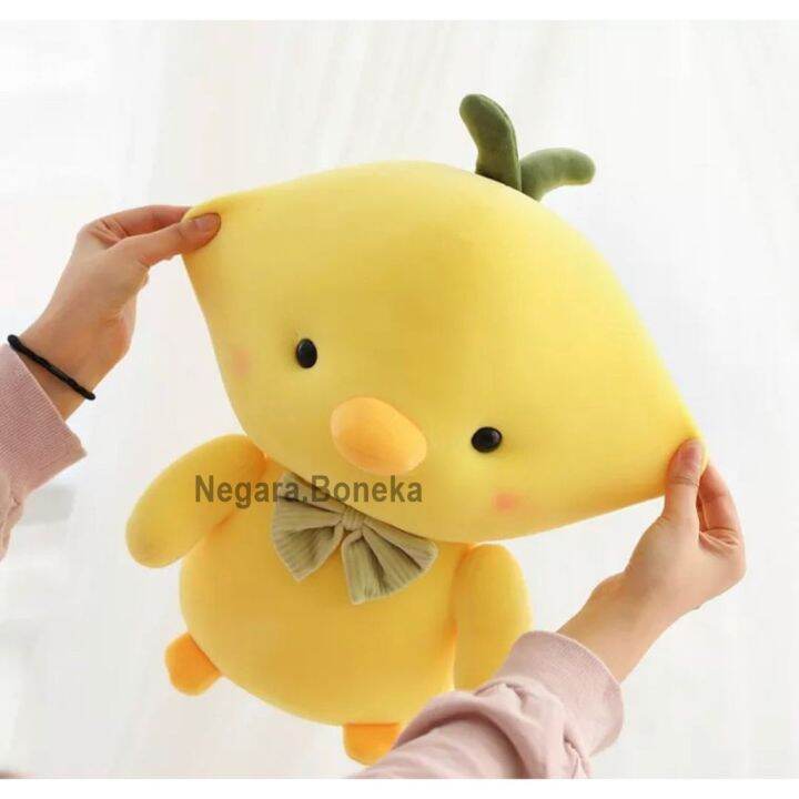 Boneka Bebek kuning Lucu dan imut Ukuran 35cm berkualitas SNI | Lazada ...