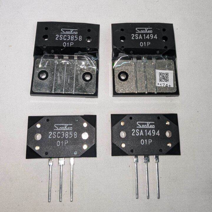 Transistor Final SANKEN 01P 2SC3858-2SA1494 Original Japan | Lazada ...