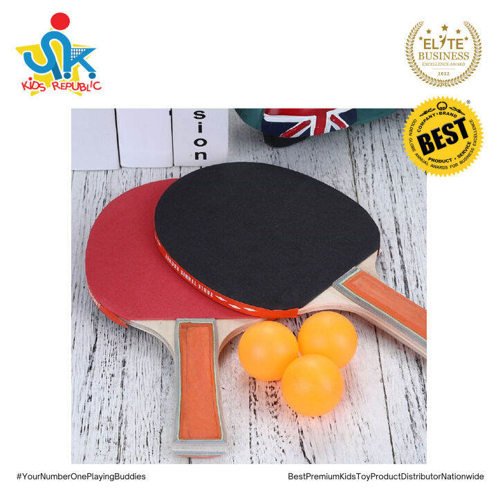 Wooden Table Tennis Racket w/ Ping Pong Ball | Lazada PH