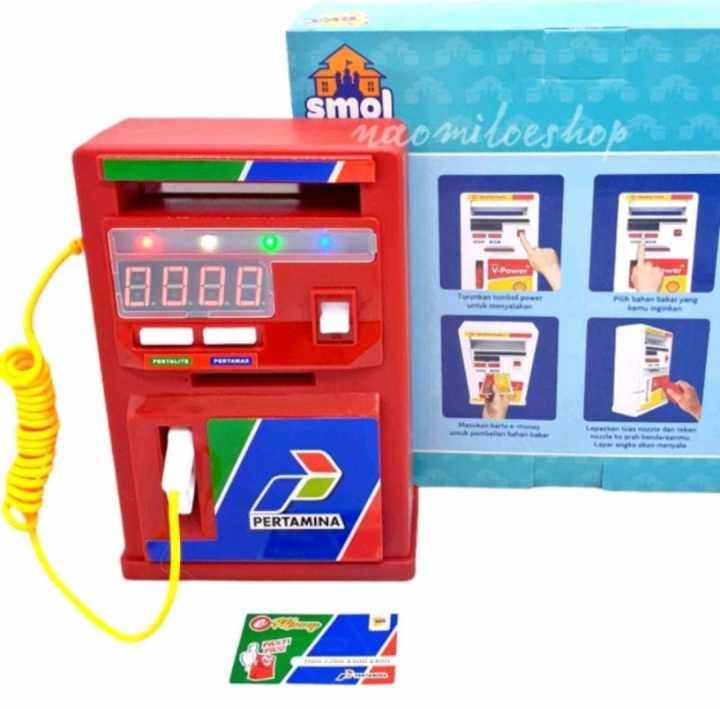 COD MAINAN ANAK EDUKASI P0M BENGSIN ISI KENDARAAN HIGH QUALITY / MAINAN ...