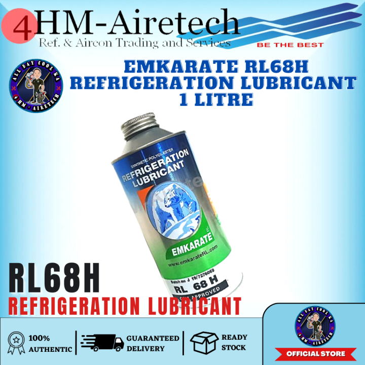 EMKARATE FOURHM RL68H Refrigeration Lubricant 1Litre | Lazada PH