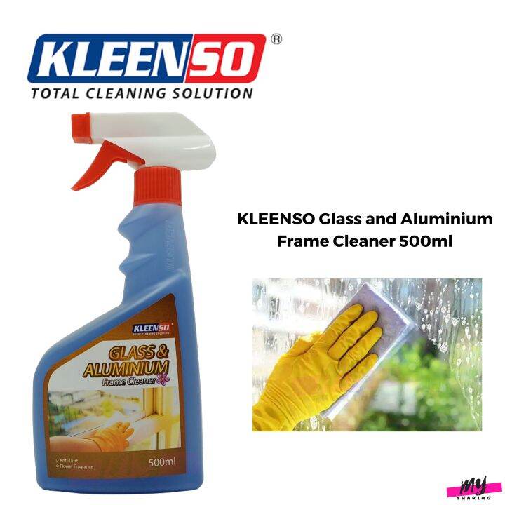 KLEENSO Glass and Aluminium Frame Cleaner 500ml | Lazada