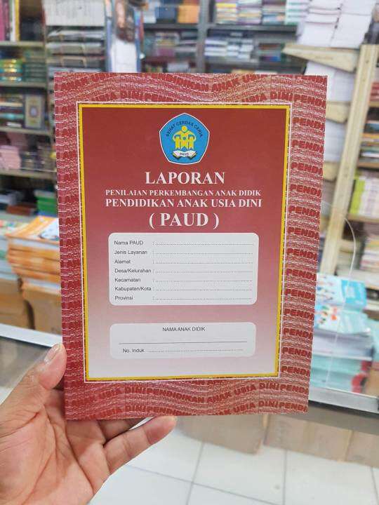 Buku Raport Paud kecil a5. kurikulum terbaru | Lazada Indonesia
