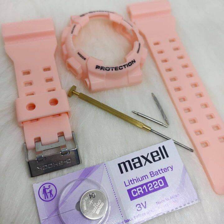 GShock GA100 GA110 GA120 Straps and Bezel with CR1220 Battery ...