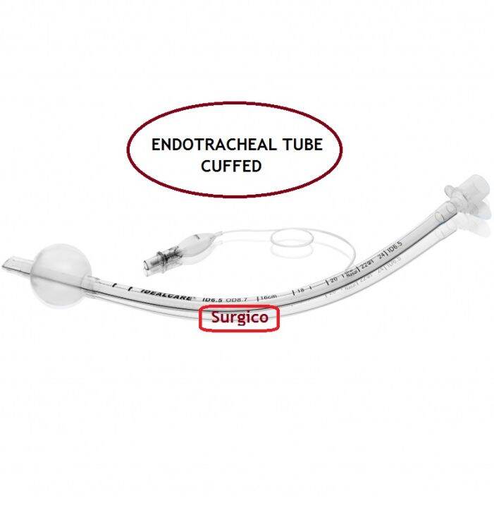ENDOTRACHEAL TUBE 7.0 mm REGULAR CUFFED- | Lazada