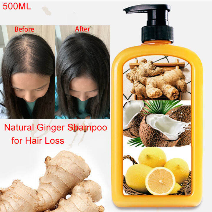 5000ml Natural Ginger Hair Grower Shampoo Anti Hair Loss Herbal Ginger