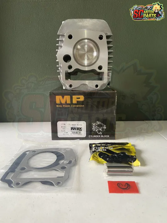 MP HONDA WAVE 125 F.I 54MM CYLINDER BLOCK SET | Lazada PH