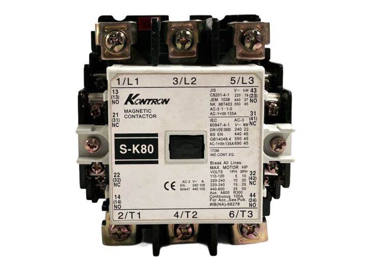 MAGNETIC CONTACTOR SK-80 AC220V แมกเนติก คอนแทคเตอร์ SK-80 220V | Lazada.co.th