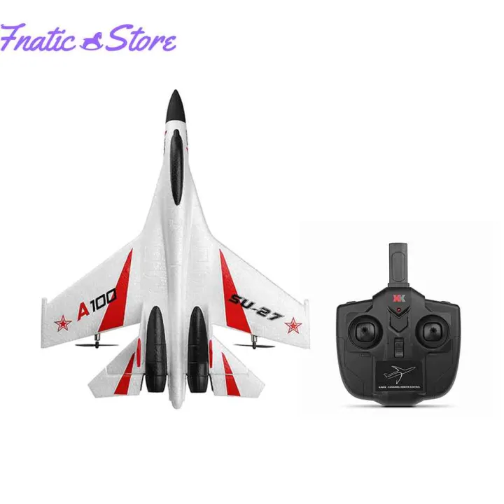 WLtoys XK A100 2.4กิกะเฮิร์ตซ์ RC เครื่องบินเครื่องร่อนปีกคงที่3CH EPP ...