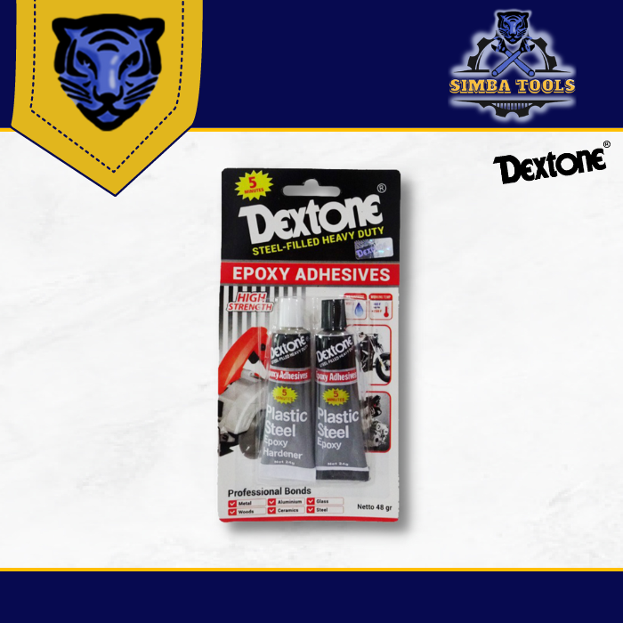 DEXTONE Lem Epoxy Adhesive 5 Menit 48 gr | Lazada Indonesia