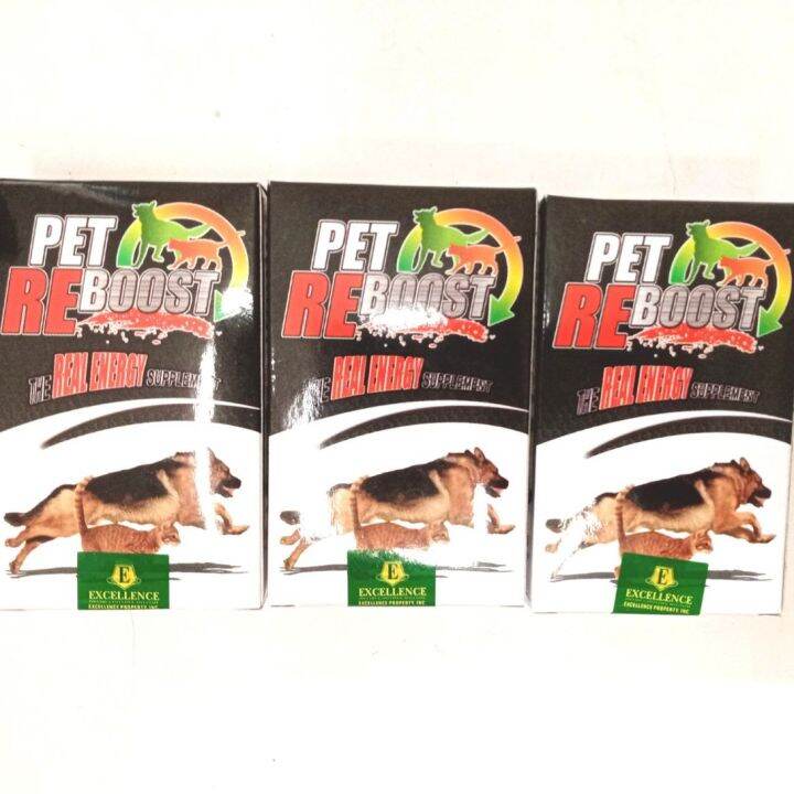 [VET SUPPORT] 3 BOX 30ml Pet Reboost / The Real Energy Supplement ...