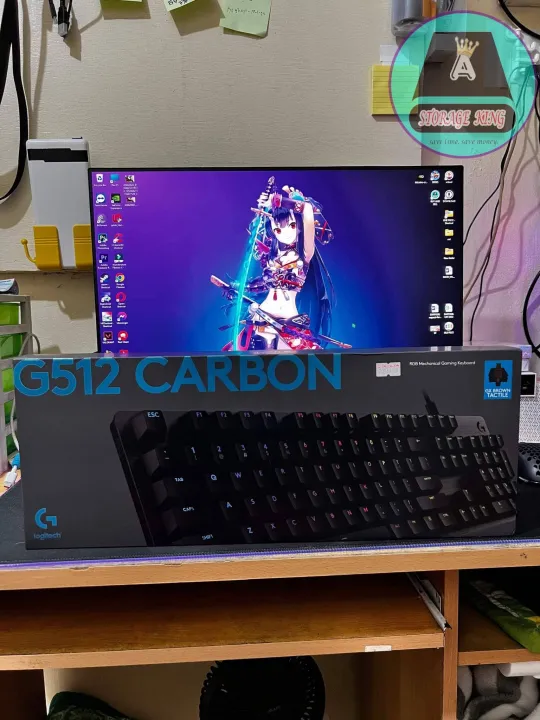 ON SALE Logitech G512 Carbon RGB Gaming Keyboard with up to 16.M Colors ...