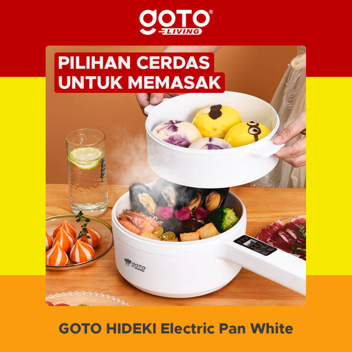 Goto Hideki Panci Listrik 1.8L Fry Pan Elektrik Penggorengan Serbaguna ...