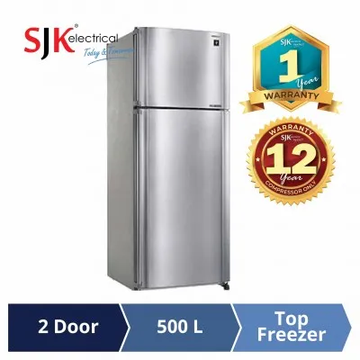 Sharp Refrigerator SJP50MS (500L) Hybrid Cooling System Fridge | Lazada
