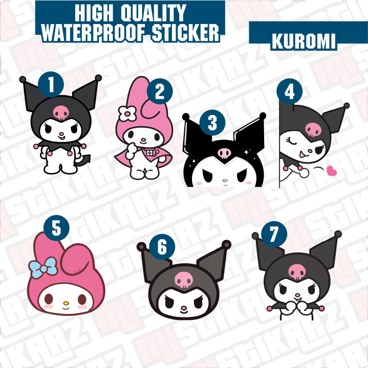 KUROMI - Waterproof Sticker | Lazada PH