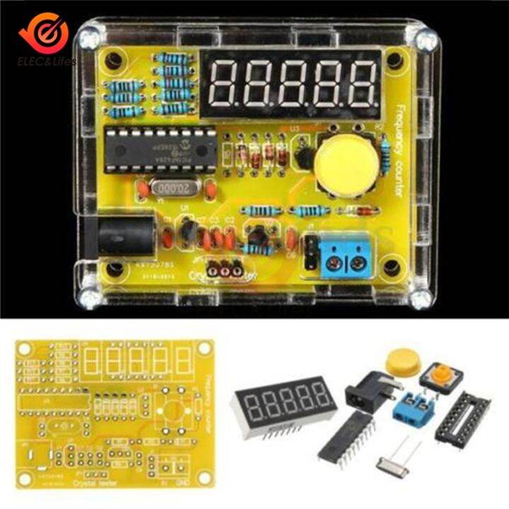 DIY Kits 1Hz-50MHz Crystal Oscillator Frequency Meter Tester 5 digits ...