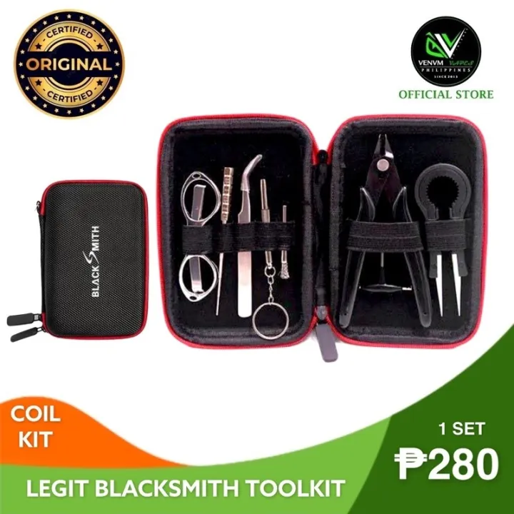 Promotion ☬ BLACKSMITH TOOLKIT COILFOR ATOMIZER COIL BUILDING | Lazada PH