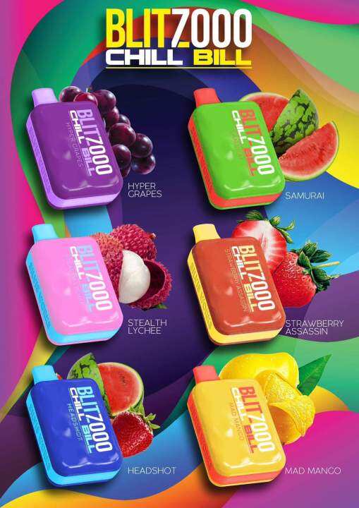 Blitz 7000 Chillbill Disposable Ready | Lazada PH