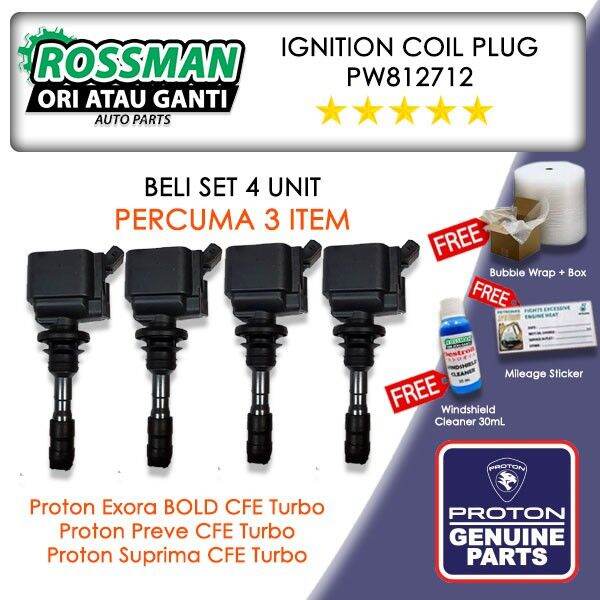Proton Exora Bold Turbo , Preve CFE Turbo, Suprima S Plug Coil Original ...