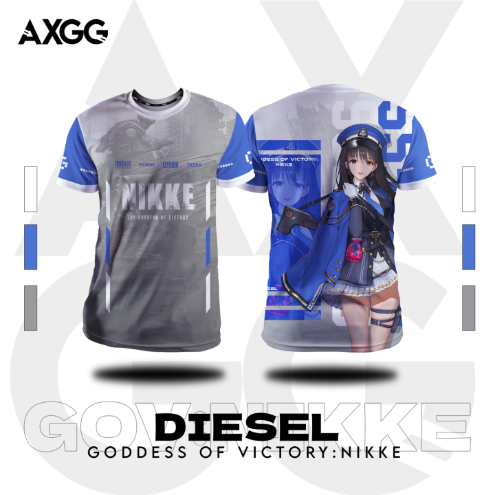 AXGG " Goddess of Victory - Nikke " - Gaming Shirt | Lazada PH