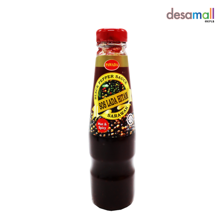 PAWADA Sos Lada Hitam Sarawak Hot & Spicy ( 340g ) | Lazada