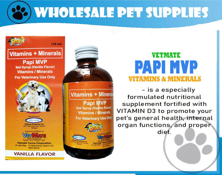PAPI MVP (Vitamins + Minerals) 120ml | Lazada PH