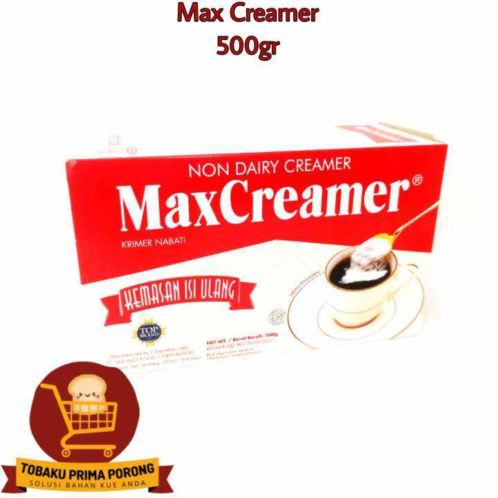 MAX CREAMER KEMASAN 500GR KRIMER NABATI - NONDAIRY CREAMER - krimer ...
