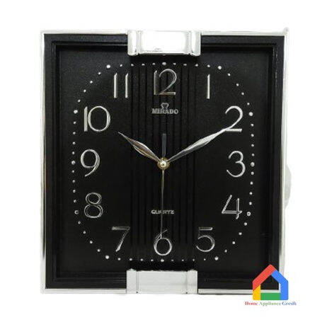 Jam Dinding Mirado MQ 8009 / 8010 WH/BL | Lazada Indonesia