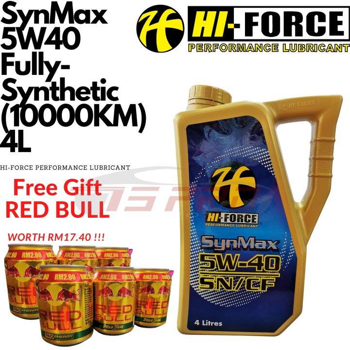 Alphard Vellfire Estima Harrier Camry Accord Civic Hi-Force SynMax 5W40 ...