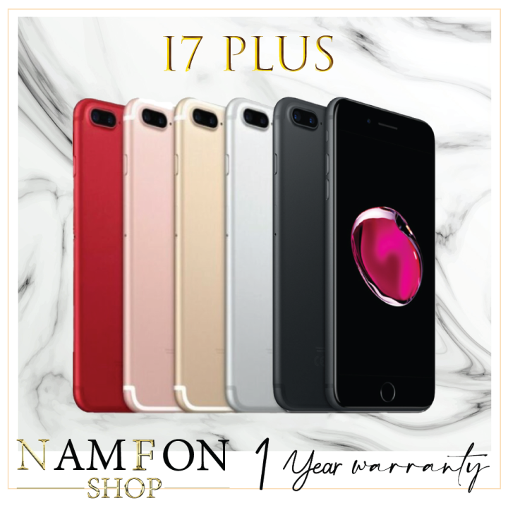 iP 7 Plus 32GB/128GB เครื่องModel TH/A ประกันร้าน1ปี + แถมเคสใส ...