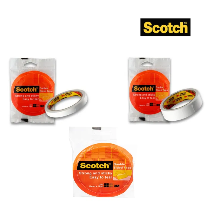 3M Scotch Double Sided Tissue Tape 200 | Lazada