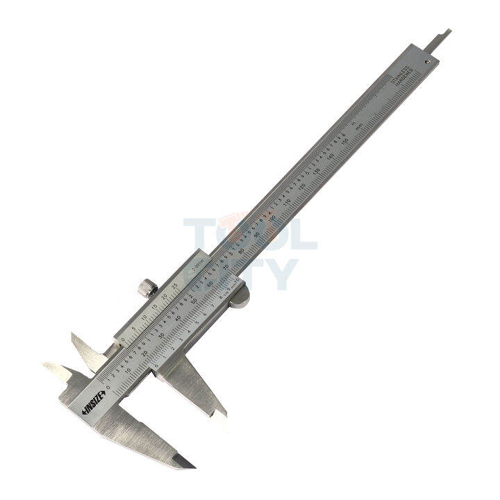 เวอร์เนียร์คาลิปเปอร์ (Vernier Calipers) อินไซส์ (INSIZE) รุ่น 1205-1502S ขนาด 6 นิ้ว ระยะวัด 0 ...