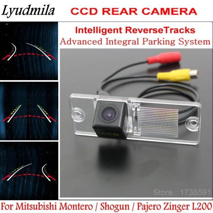 Lyudmila FOR Mitsubishi Montero / Pajero Zinger L200 Car Parking Track ...