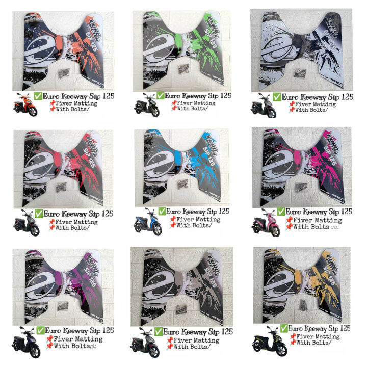 KEEWAY SIP 125 / EURO MOTOR SIP 125 / SIP 125 FOOTBOARD MATTING / / SIP ...