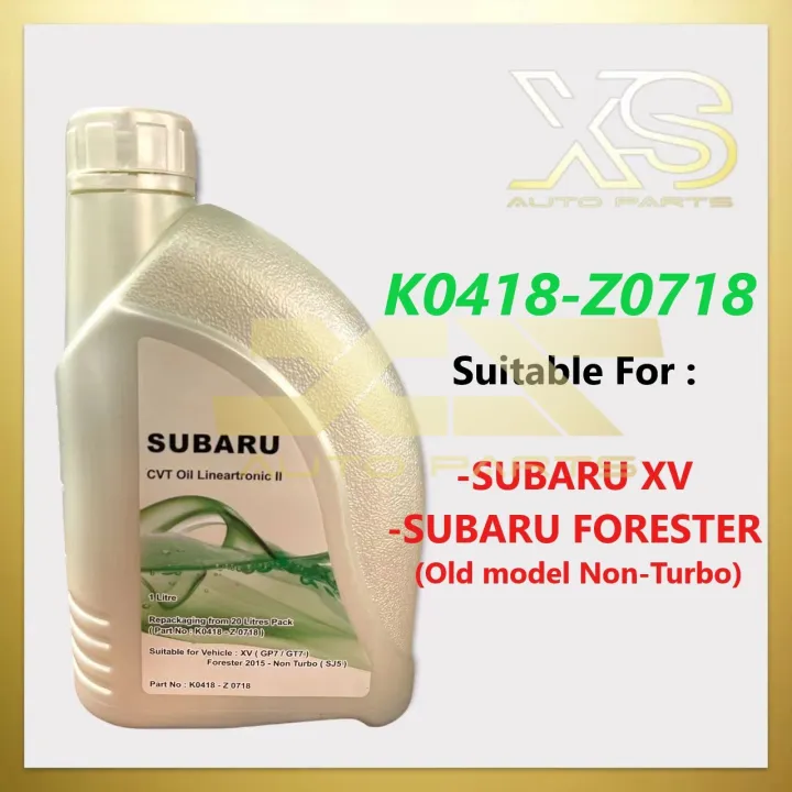 💯ORIGINAL💯Subaru ATF CVT 1LITRE Subaru XV GP7 GT7 Forester SJ5 ...