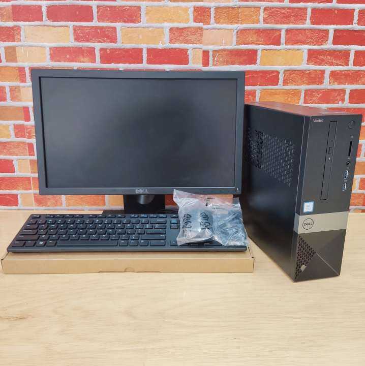 PC DELL VOSTRO 3472 SFF CORE I5-9400 RAM 8GB SSD 256GB LAYAR 19 INCH ...