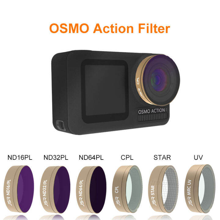 Osmo Action Filter ND 4 8 16 32CPLUVStar Optical Glass Filters Set For ...
