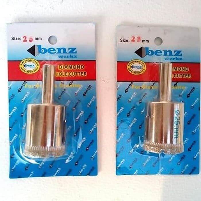 Mata Bor Kaca Benz 25mm / Mata Mesin Bor Pembolong Keramik dan Kaca ...