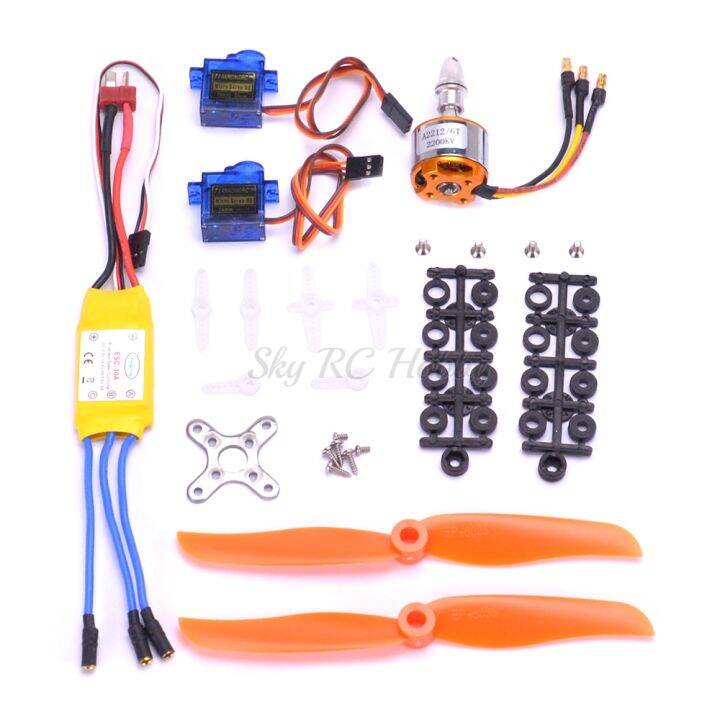{RUIO}A2212 2212 2200KV มอเตอร์แบบไม่มีแปรง30A ESC มอเตอร์ Mount 6035 ...