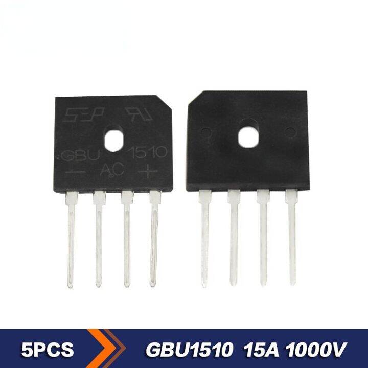 5pcs/lot RECTIFI DIODE 1000V GBU1510 15A Bridge Rectifer Diodes | Lazada PH