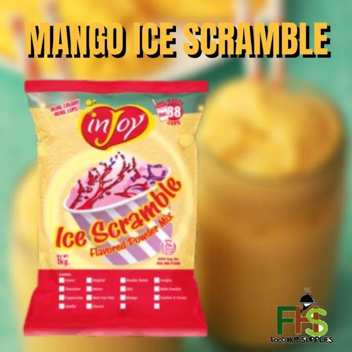 Mango Ice scramble powder 1kg | Lazada PH
