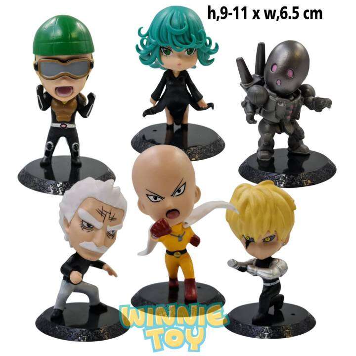 โมเดล วันพั้นแมน One Punch Man 6 แบบ แอ็คชั่น มีฐาน winnietoys | Lazada ...