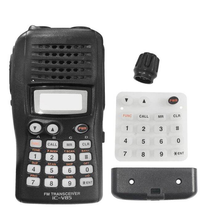 Walkie Talkie Replacement Front Housing Case for ICOM IC V85 Portable ...