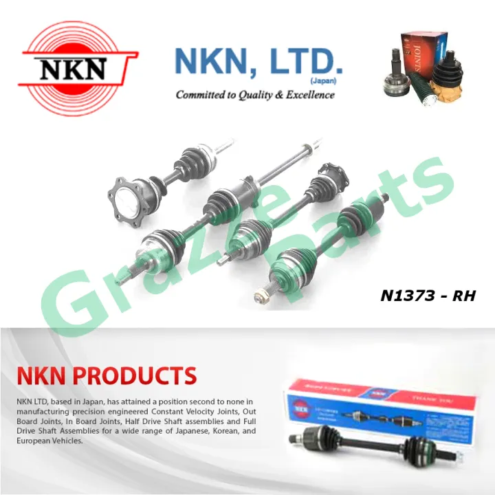 NKN Drive Shaft Right N1373 for Toyota Alphard Vellfire 3.5 GGH20 2GR ...
