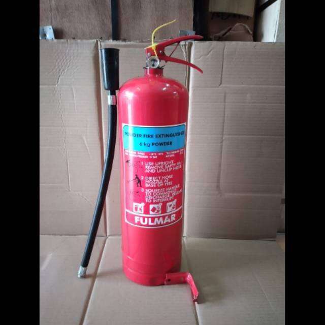 ALAT PEMADAM API 6 KG KEBAKARAN RACUN API APAR TABUNG FIRE EXTINGUISHER ...