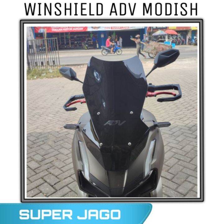 Visor Windshield ADV 150 / ADV 160 2022 Model Modish Tinggi Tebal Anti ...