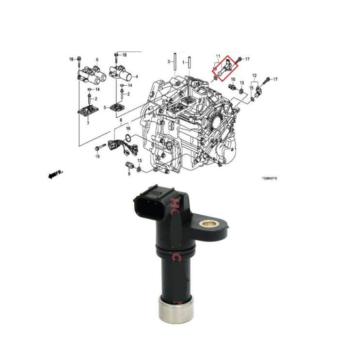 Sensor speed manual jazz rs gk5 2015 2016 2017 2018 2019 2020 2021 ...