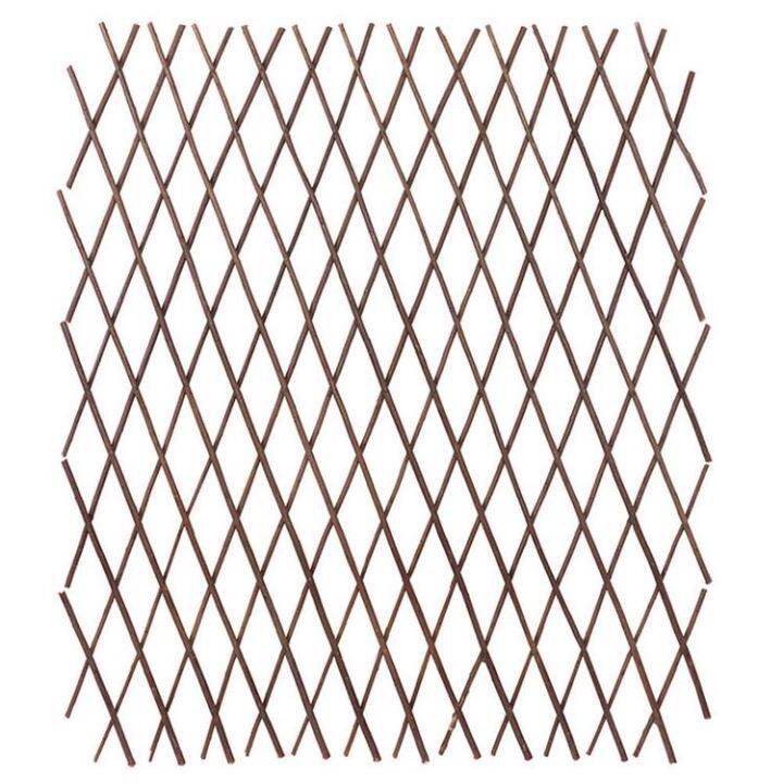 Wood Retractable Fence Expanding Trellis Fence Retractable Fence Garden ...