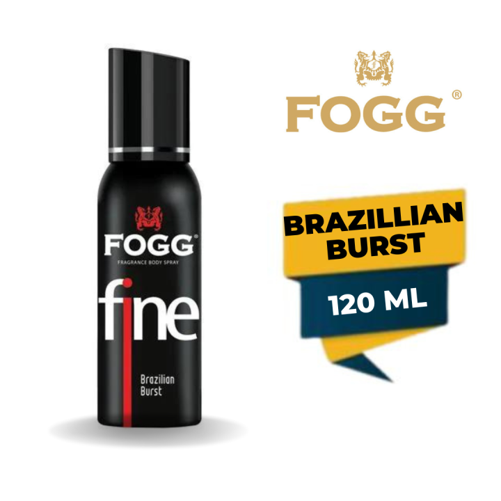 FOGG FINE BRAZILIAN BURST FRAGRANCE BODY SPRAY 120 ML | Lazada